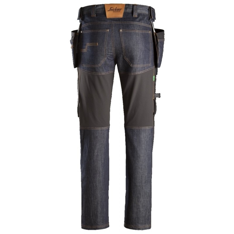 Pantalon+ Snickers en denim avec poches holster